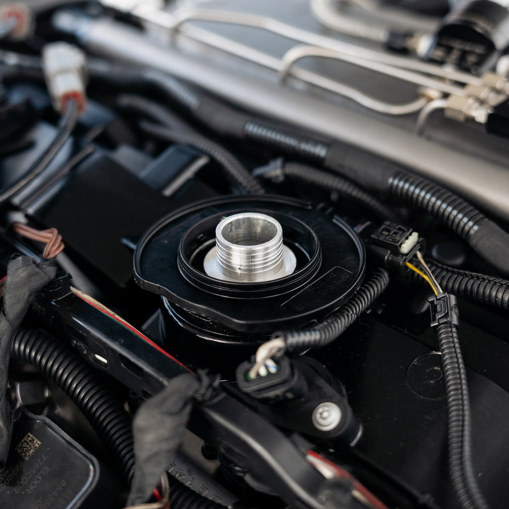 Titan Motorsports A90 Supra/Gen 2 B58 External PCV Oil Breather Kit