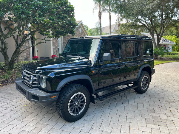 Milltek Black Powder Coated with Black Rubber Thread Plates - Inc Fitt