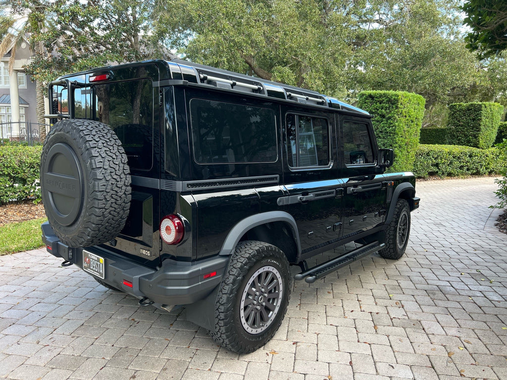 Milltek Black Powder Coated with Black Rubber Thread Plates - Inc Fitt