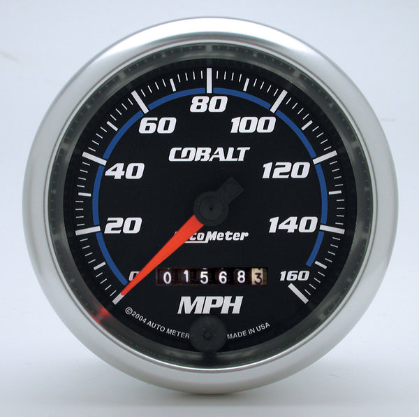GAUGE, SPEEDOMETER, 3 3/8in, 160MPH, MECHANICAL, COBALT