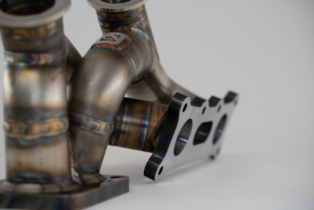 Full-Race MK5 Toyota Supra B58 External WG Turbo Manifold
