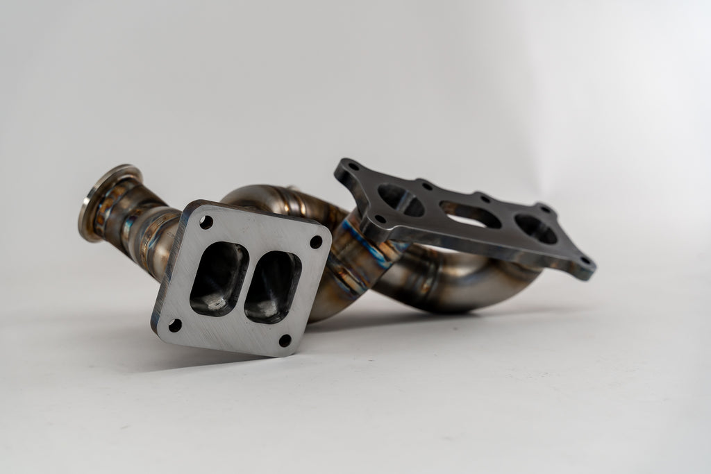 Full-Race MK5 Toyota Supra B58 External WG Turbo Manifold