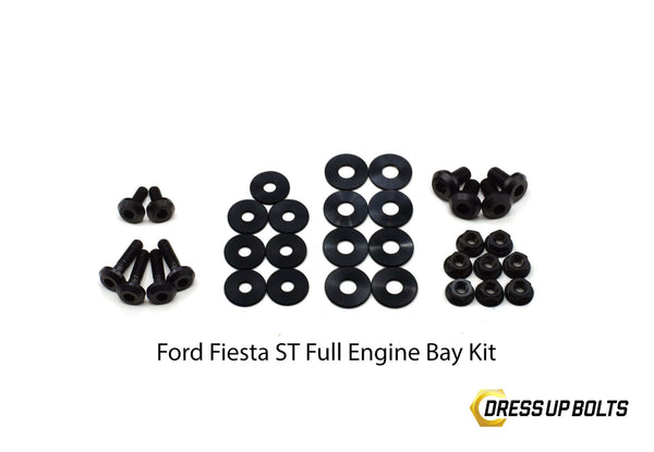 Ford Fiesta ST (2013-2017) Titanium Dress Up Bolt Engine Bay Kit