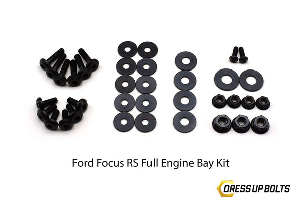 Ford Focus RS (2016-2018) Titanium Dress Up Bolt Engine Bay Kit