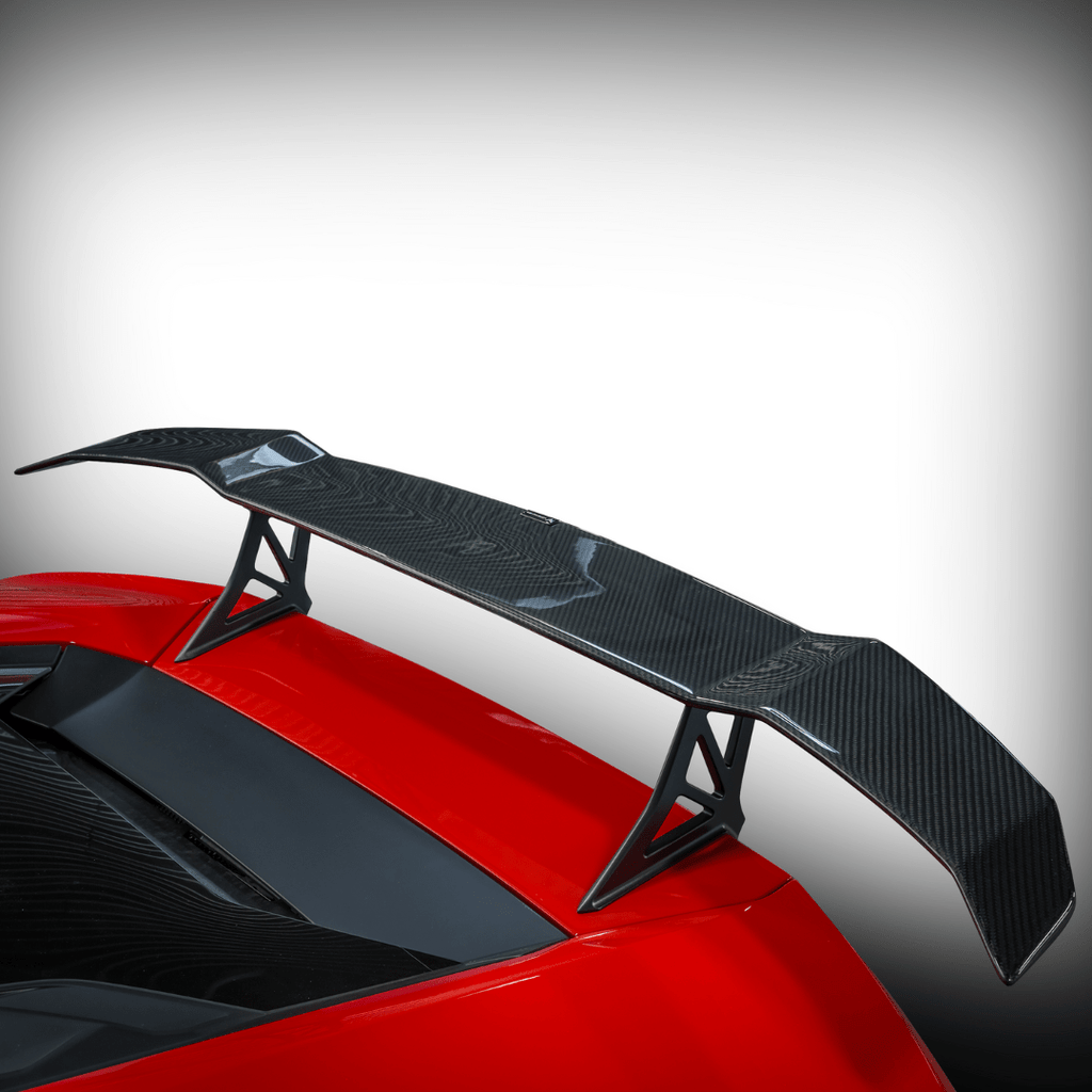 Lamborghini Huracan Novara Edizione Aero Wing Blade w/ Aluminum Uprigh