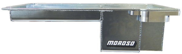 OIL PAN, GM LS, SWAP, REAR SUMP, NARROW SUMP, REMOTE OIL FILTER ADAPTE