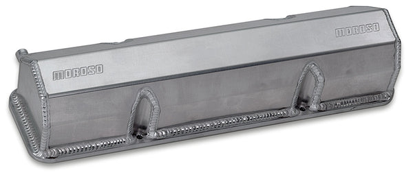 VALVE COVERS, SBC, FABRICATED ALUMINUM, W/OILERS