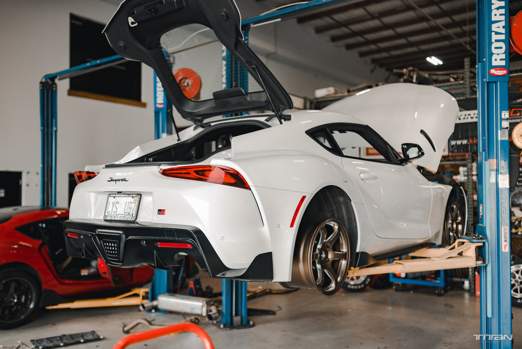 Titan Motorsports Toyota MKV Supra Drag Pack Wheels by Titan-7