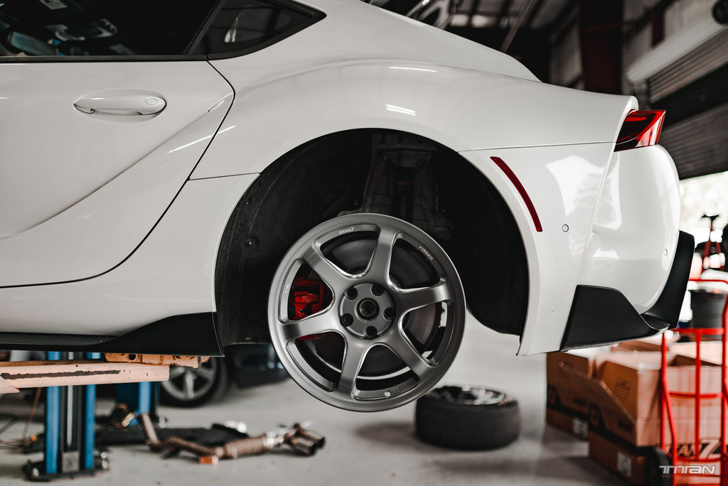 Titan Motorsports Toyota MKV Supra Drag Pack Wheels by Titan-7