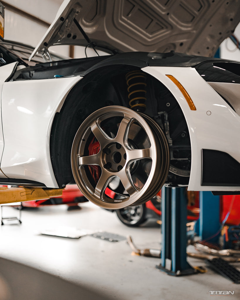 Titan Motorsports Toyota MKV Supra Drag Pack Wheels by Titan-7