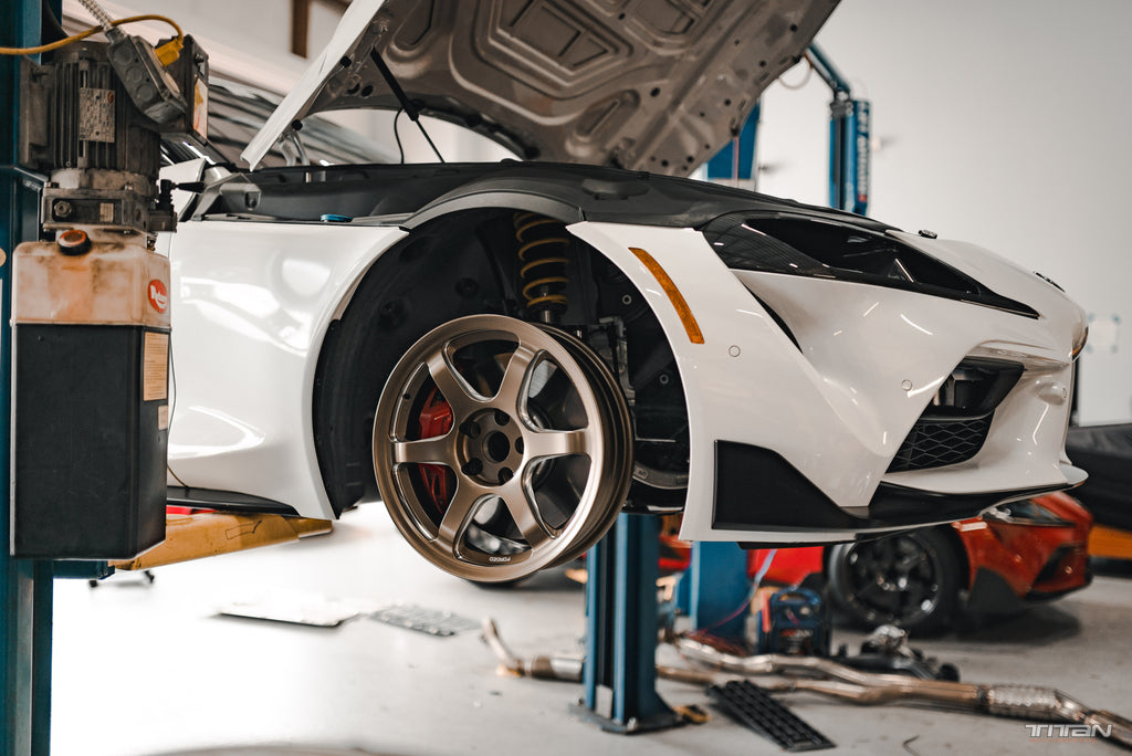 Titan Motorsports MKV Supra FRONT Wheel only Drag Pack by Titan-7