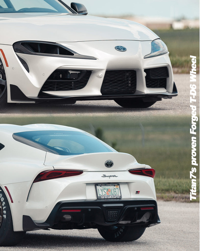 Titan Motorsports Toyota MKV Supra Drag Pack Wheels by Titan-7