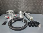 Vacuum Pump Kit 3-Vane, For Big Block Ford With 3 Bolt Balancer