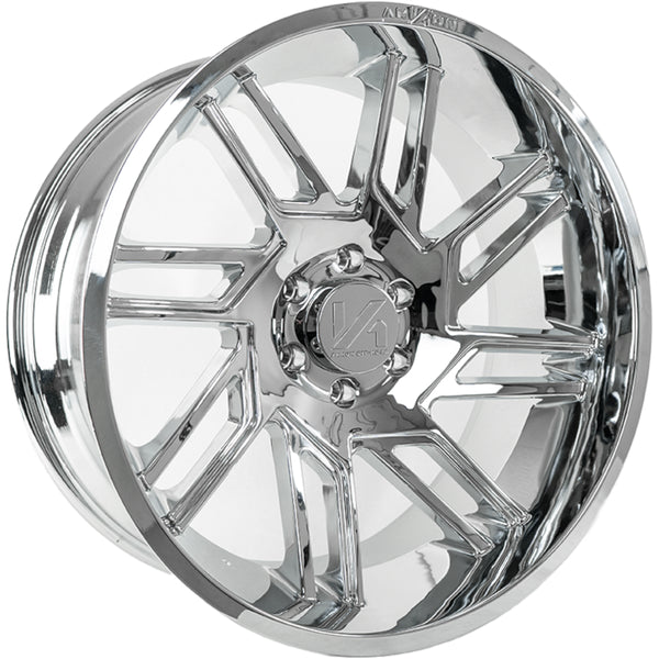 DaVinci Off Road Wheels Chrome 22x12 6x5.5 -51 108mm Arkon Off Road