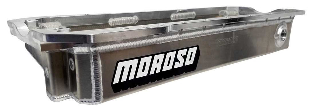 Moroso Dry Sump Aluminum 3 port Oil pan - Toyota 2JZ